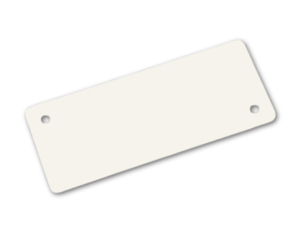 Infratech J Box Cover Plate in Biscuit Color