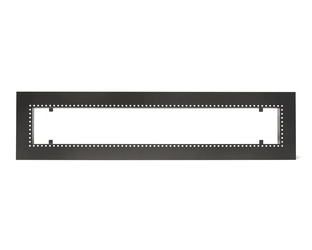 Infratech 18 235BL 61 in. Flush Mount Frame Black Color