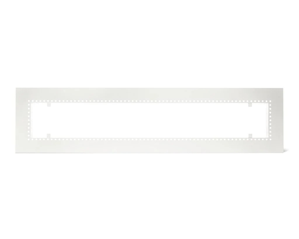 Infratech 18 23WH 39 in. Flush Mount Frame White Color