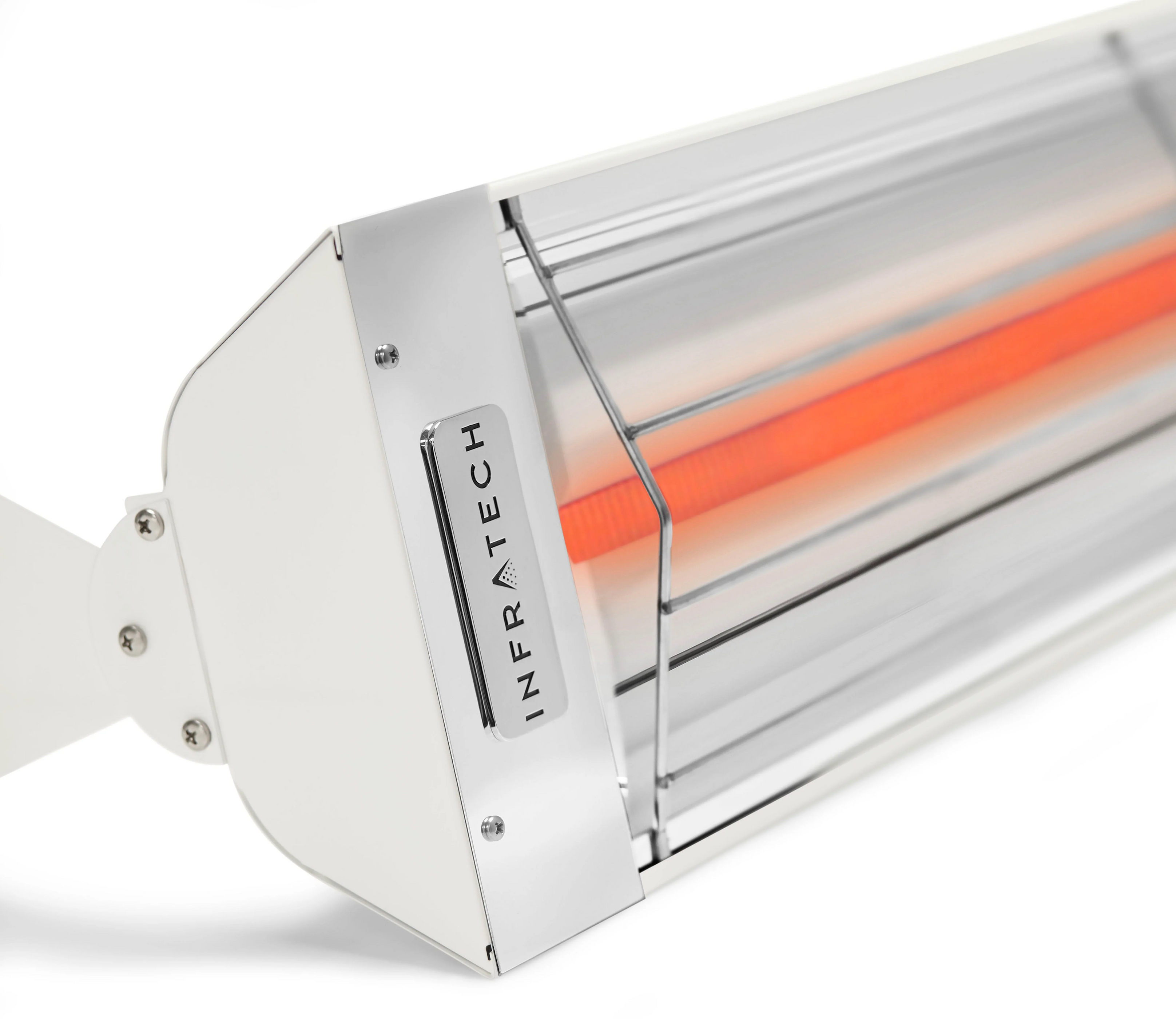 Infratech W2624WH Infrared Electric Patio Heater White