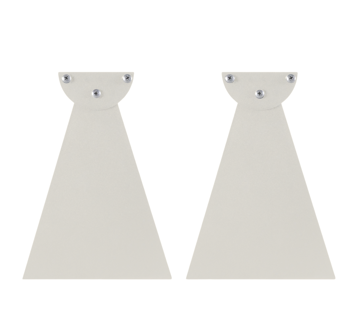 Infratech Heater Extended 8" Pair of Brackets for W/WD Series - Biscuit